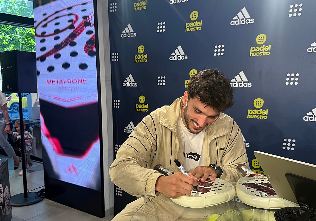 Alejandro Galán presenta en Madrid la nueva Adidas Metalbone Reserve 2026