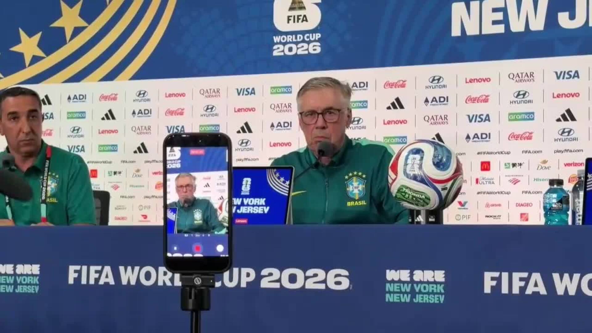 Ancelotti libera los bailes en la selección brasileña para celebrar los ...