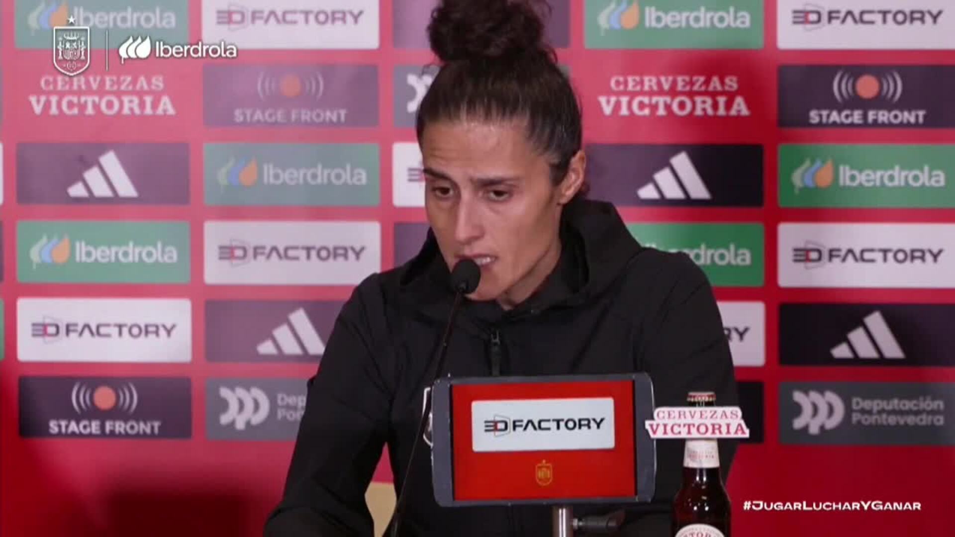 Montse Tomé: “Aithana nos avisó con poco tiempo para hacer el cambio”