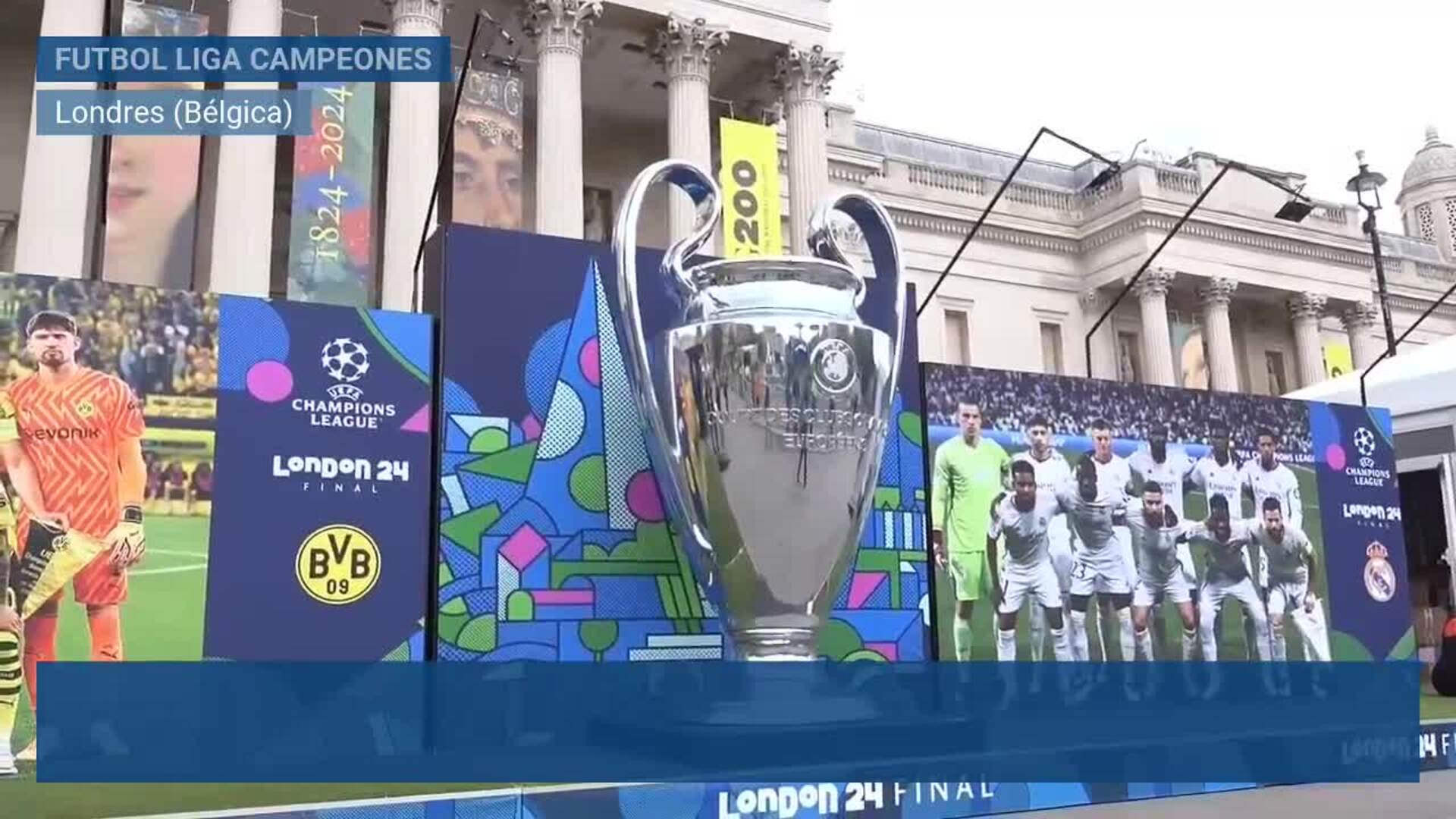 Llega a Londres la 'orejona' antes de la final de la Liga de Campeones ...