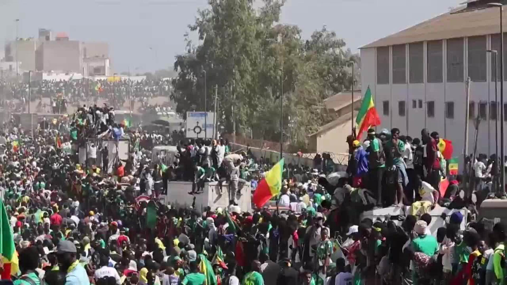 Senegal celebra en Dakar su segunda Copa Africana en un recorrido ...