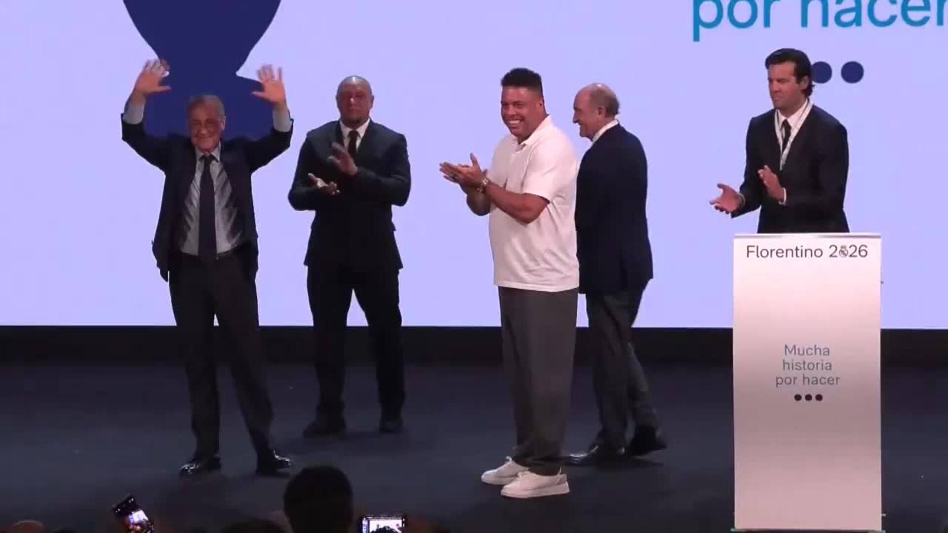 Ronaldo a Florentino: "Presi, eres el mejor y vas a ser siempre el mejor"