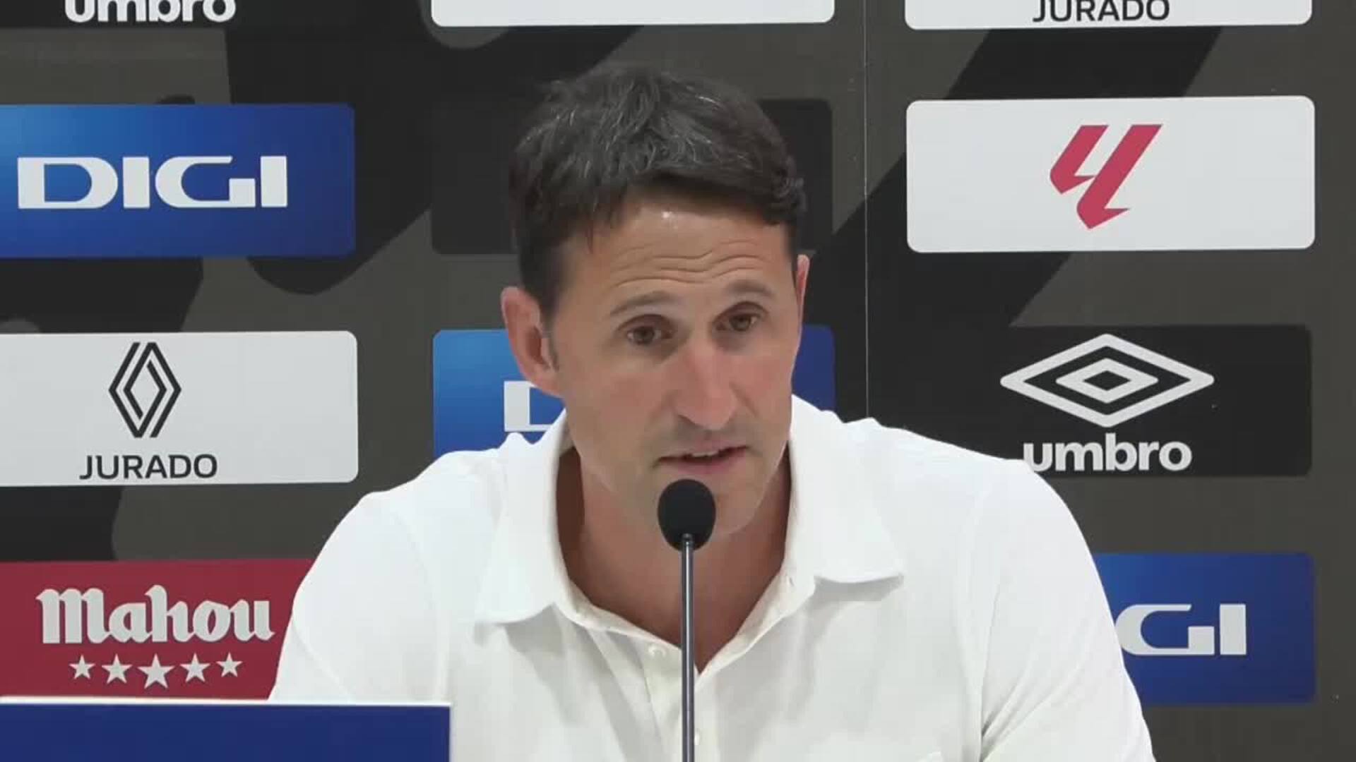 Beñat San José, nuevo entrenador del Rayo: "No tengo vértigo pero sí ...