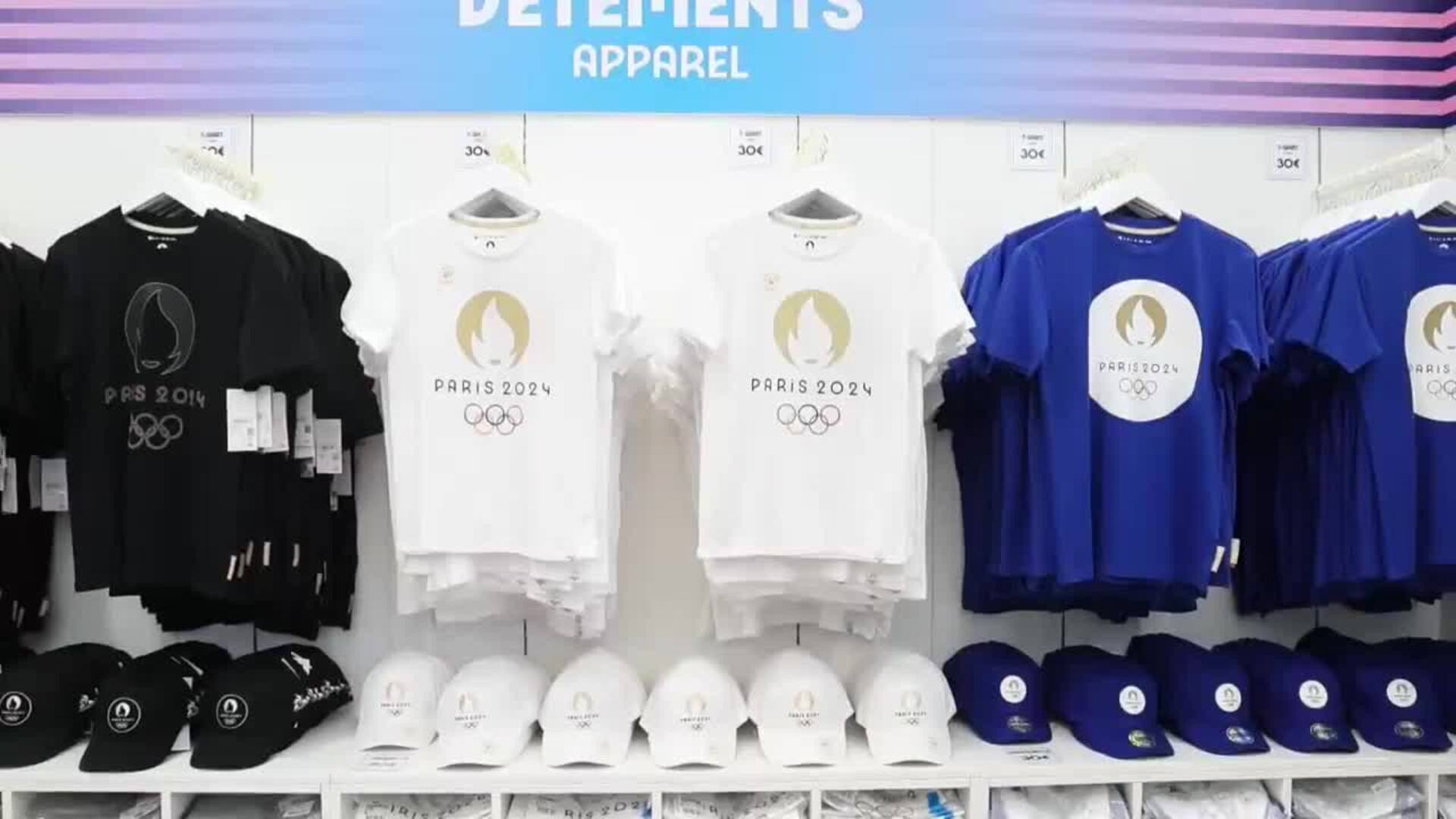 La organización de París 2024 inaugura una tienda oficial en los Campos ...