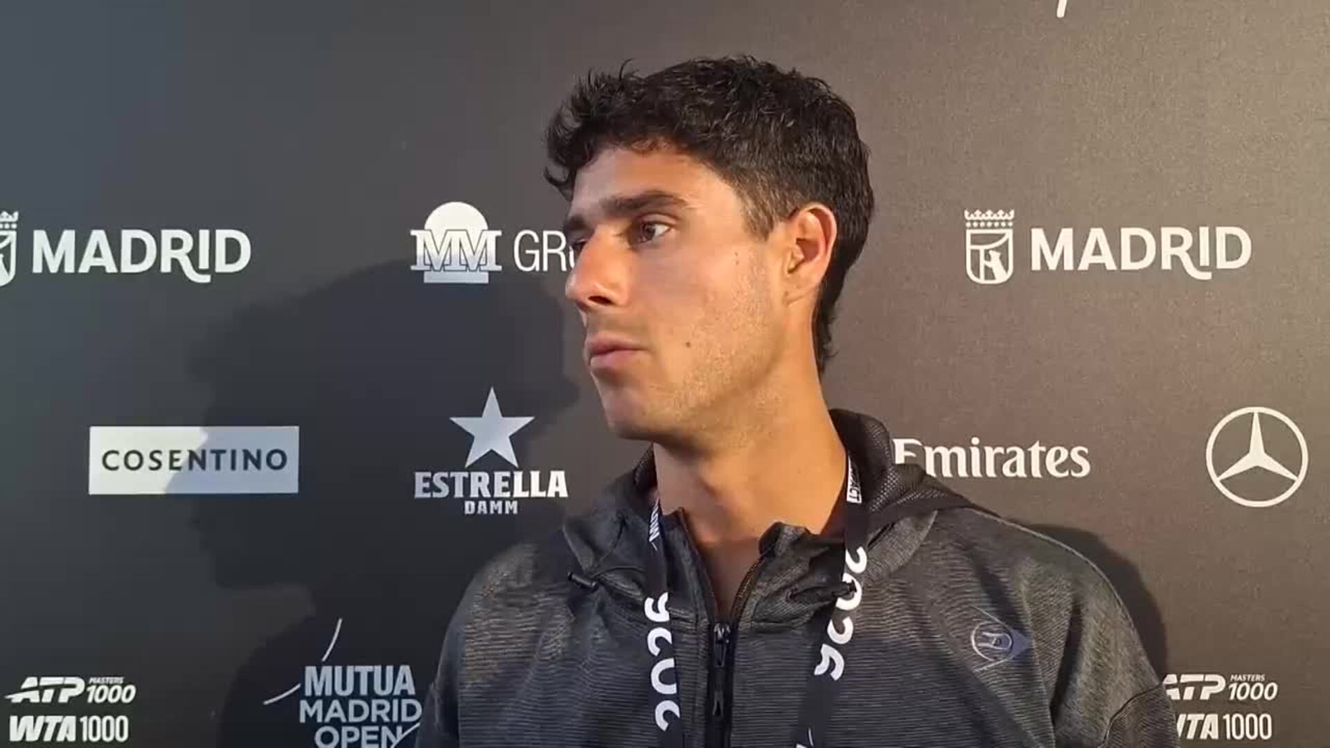 Vallejo logra la mayor victoria de su carrera y se sitúa en tercera ronda