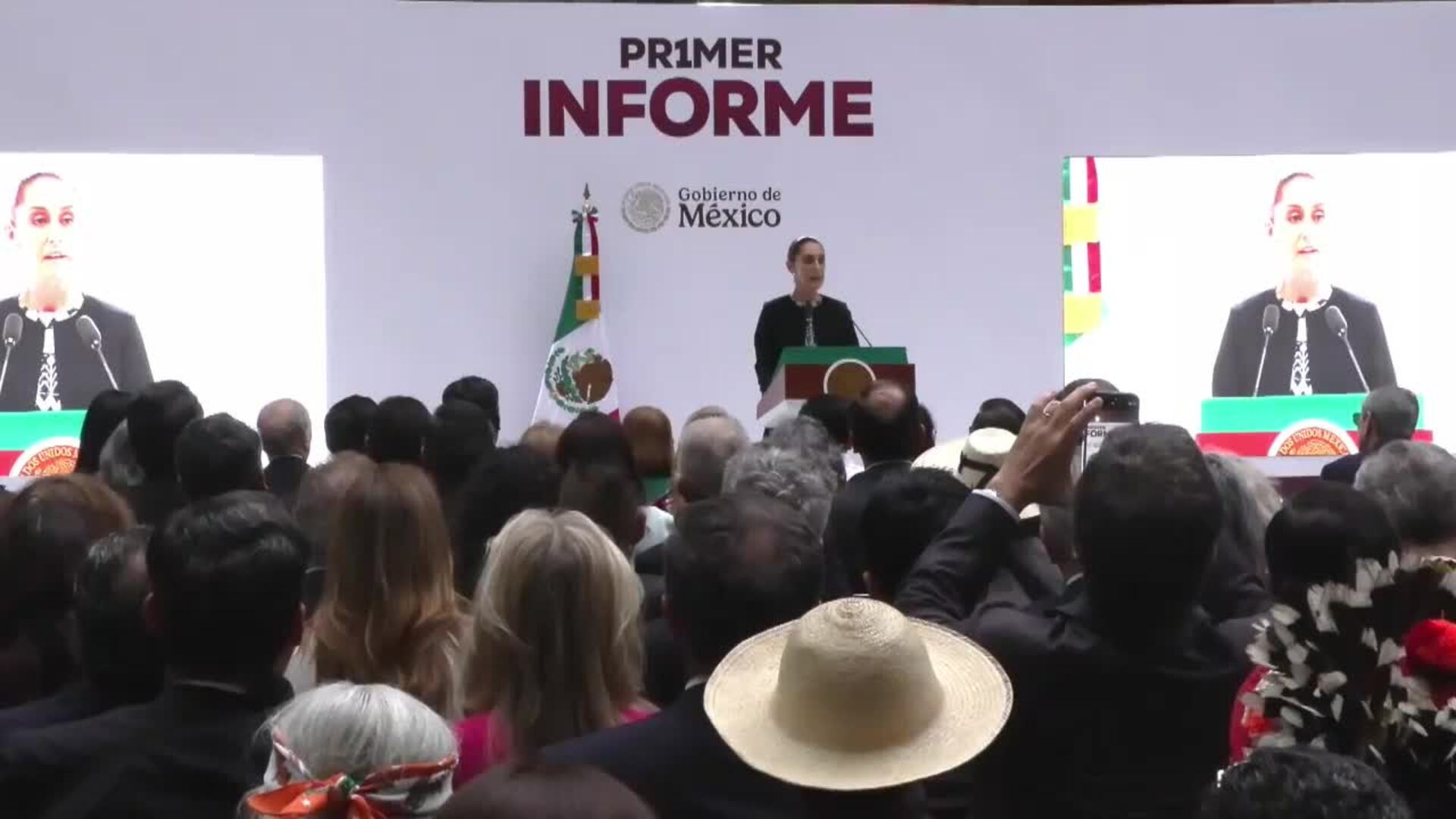 Sheinbaum presenta su primer informe de Gobierno: “Vamos bien y vamos a ir mejor”