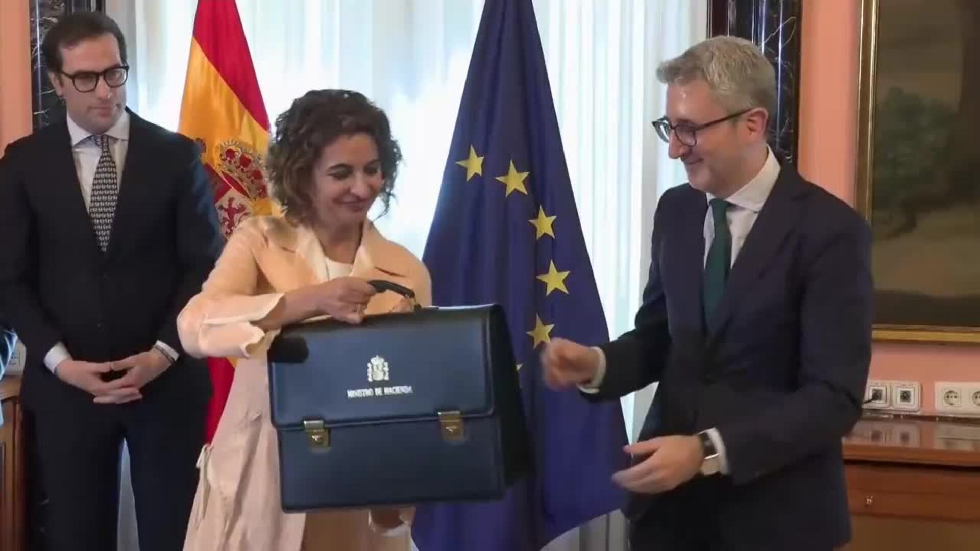 Carlos Cuerpo y Arcadi España toman posesión de sus cargos