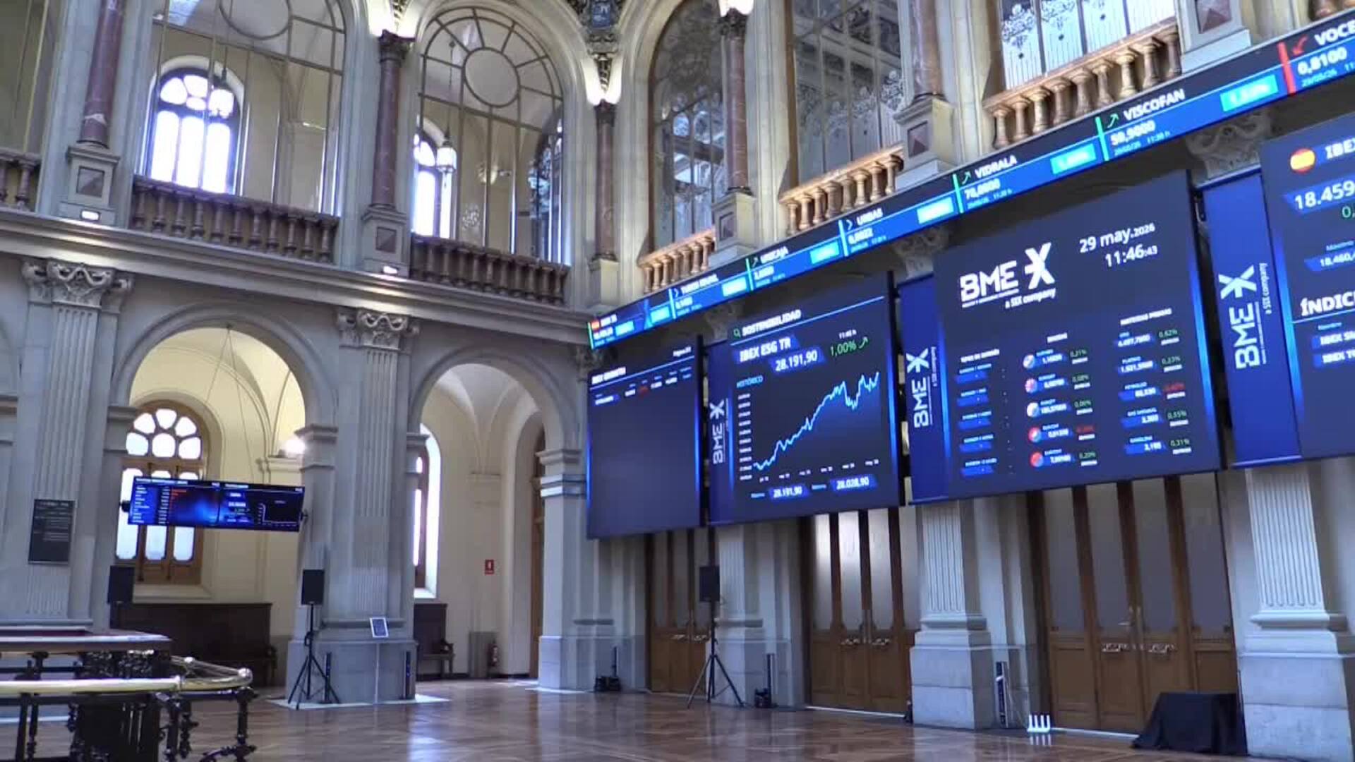 El IBEX amplía la subida al 0,92 % y el brent cae un 1,8 % pendiente de ...