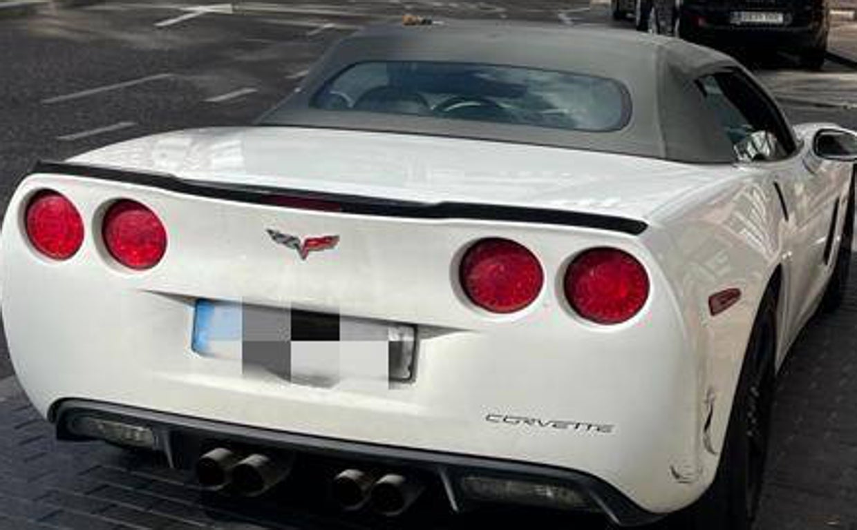 Pillado en un Corvette con la ITV caducada, sin seguro y da positivo en ...