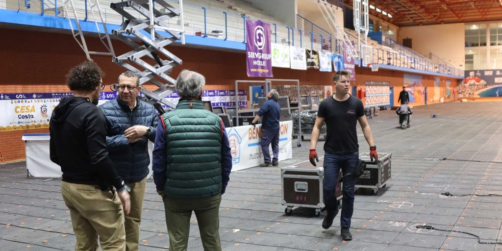 Empieza el montaje del Benidorm Fest 2023 que presentarán Mónica Naranjo, Inés Hernand y Rodrigo ...