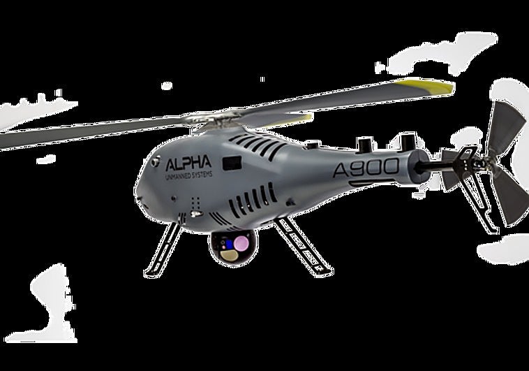 Alpha 900, el helicóptero no tripulado español que ha comprado Estados ...