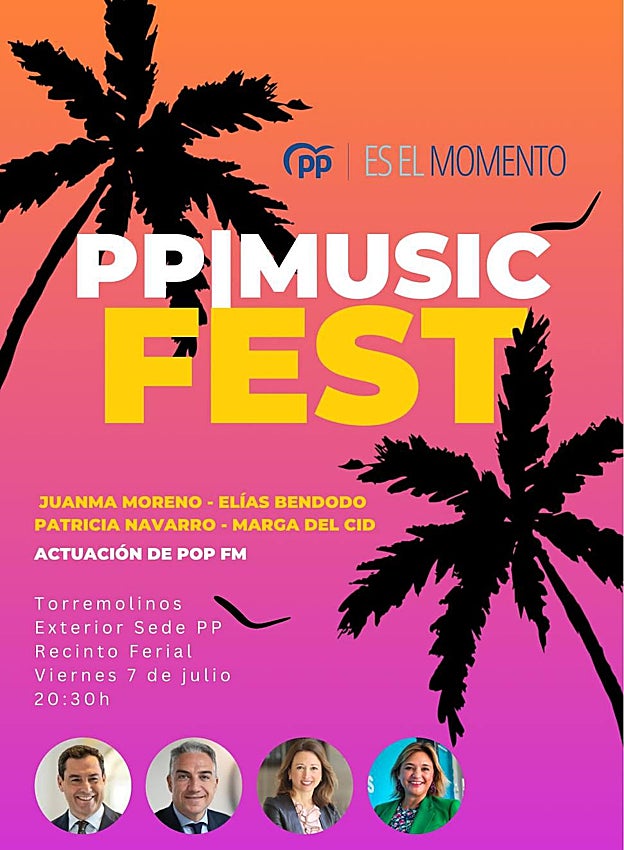 El PP convierte en una noche ochentera el primer mitin de campaña para ...