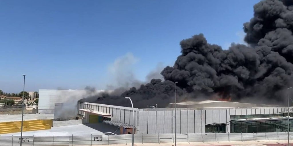 Un incendio obliga a desalojar el centro comercial Jaén Plaza