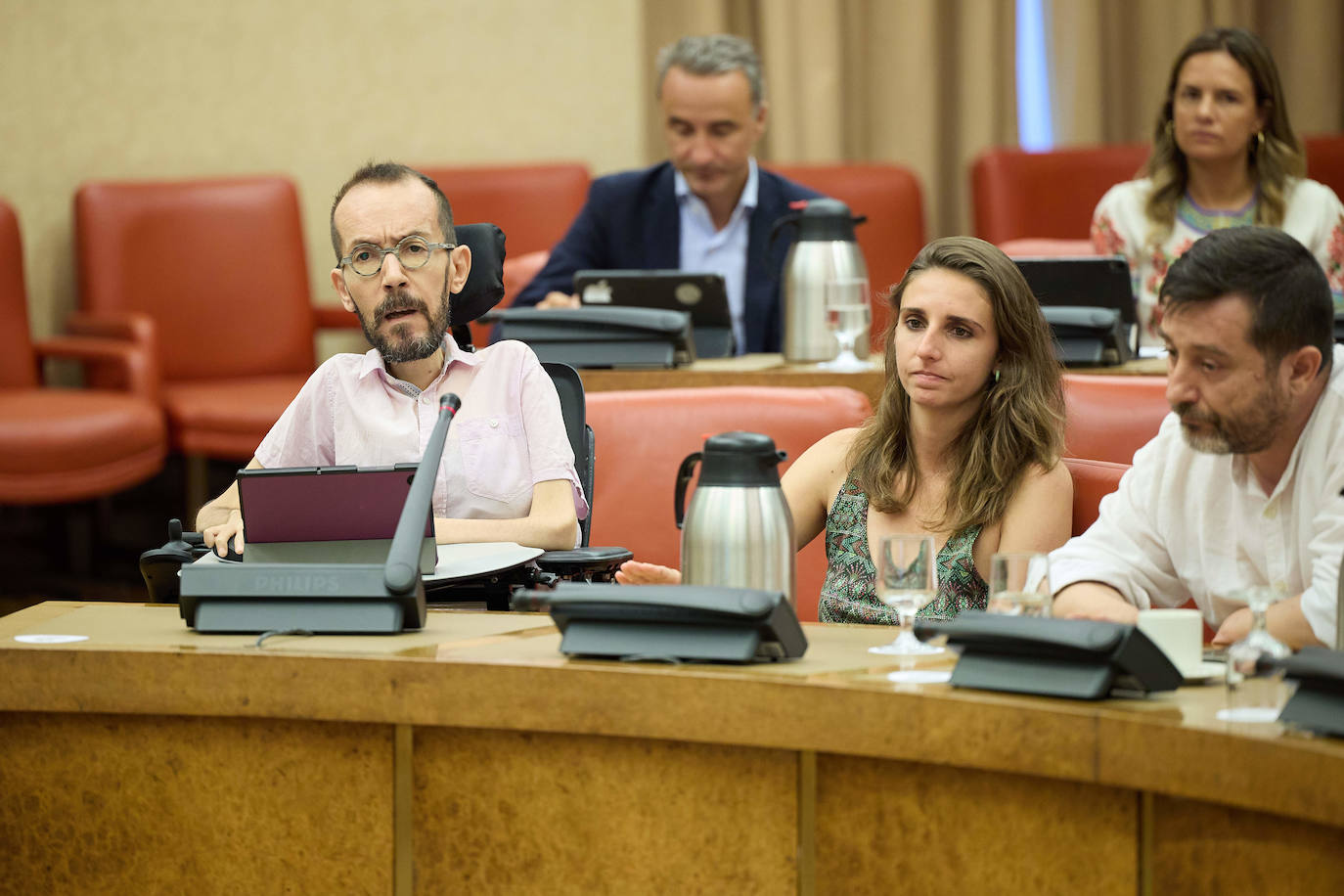 El última día de Pablo Echenique e Inés Arrimadas en el Congreso, en ...