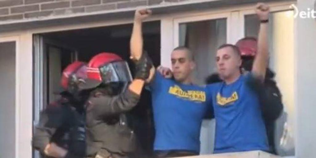 Detenidos dos condenados por 'kale borroka' en Vitoria tras salir a un ...