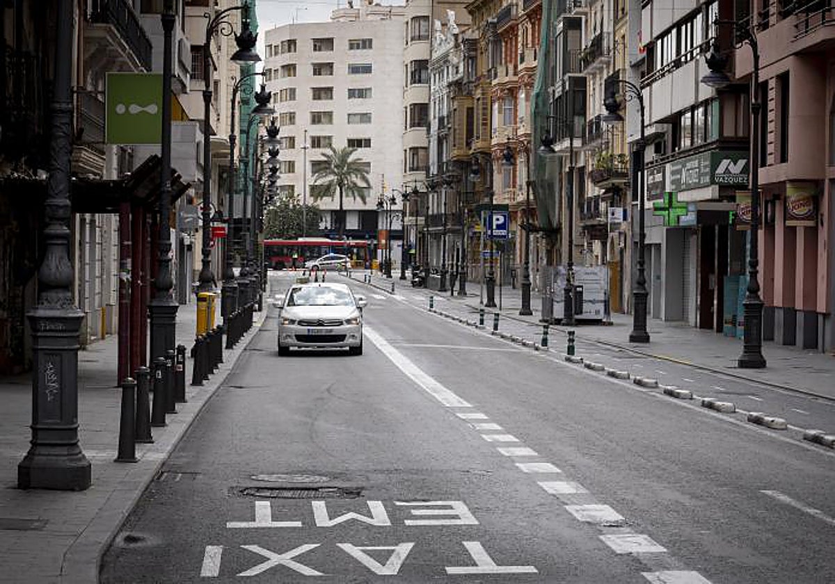 Nuevas paradas de taxis en Valencia: estos son todos los cambios de ...
