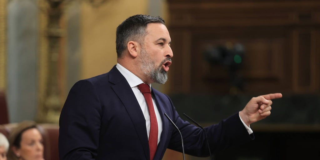 Abascal critica el «acto de corrupción» de la amnistía y pide a Feijóo ...