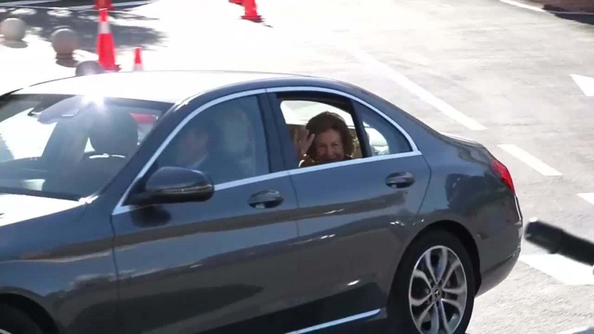 La reina Sofía recibe el alta hospitalaria tras cuatro días ingresada por una infección