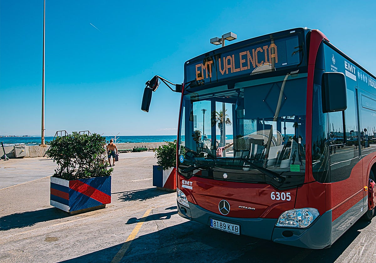 Estas son las líneas de autobuses de la EMT para ir a cada playa de ...
