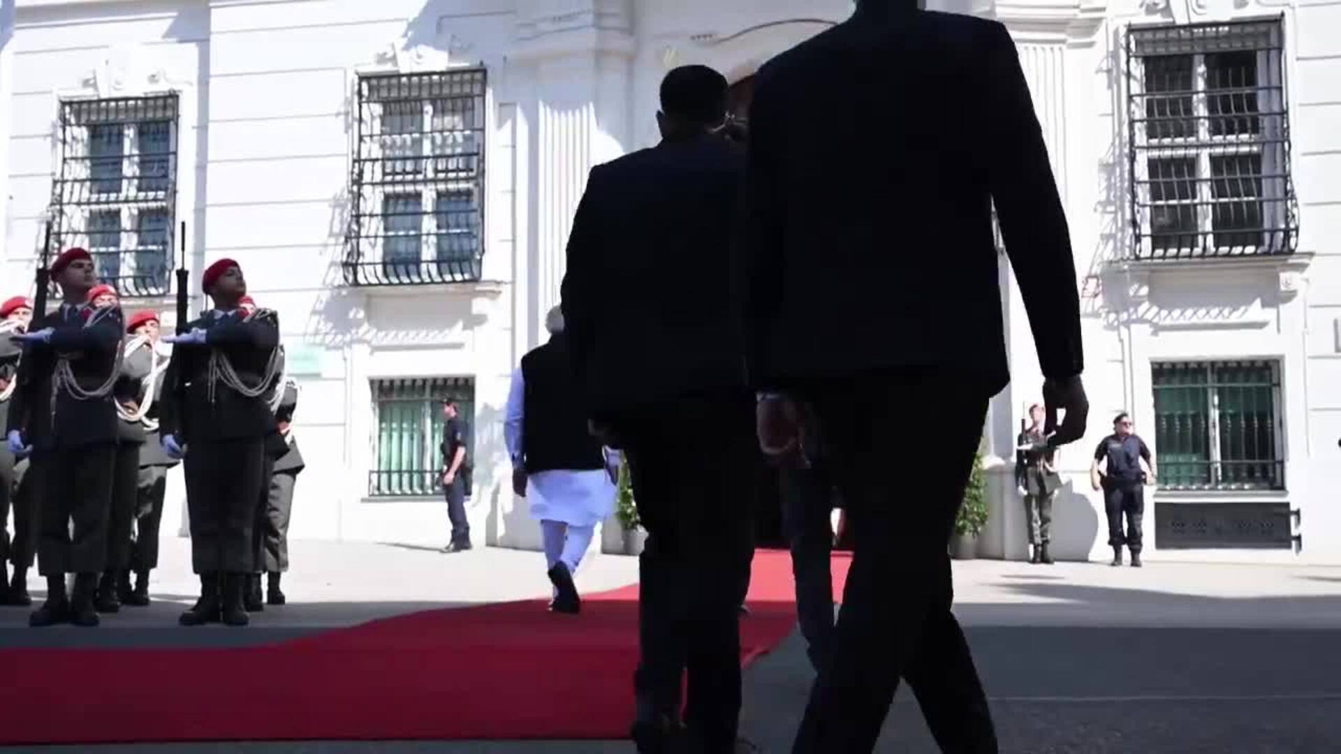 Modi realiza primera visita de un jefe de Gobierno indio a Austria en ...