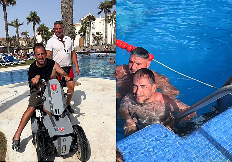 El Langui cumple su sueño en un hotel de Almería: «Gracias por el ...