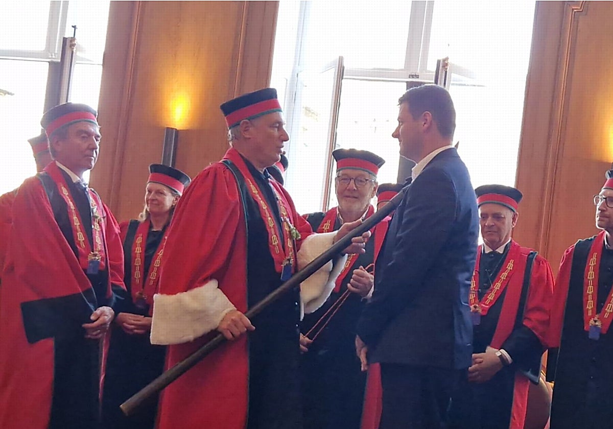 El valenciano Alejandro Jardel, nombrado «Chevaliere d'Honneur» por la ...