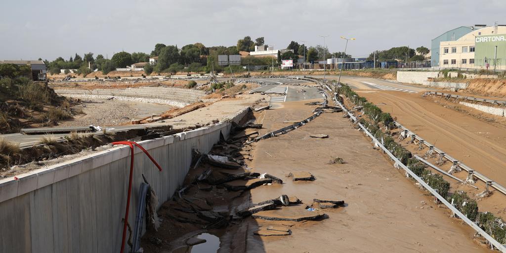 Mapa de carreteras cortadas en Valencia por la Dana: todos los puntos ...