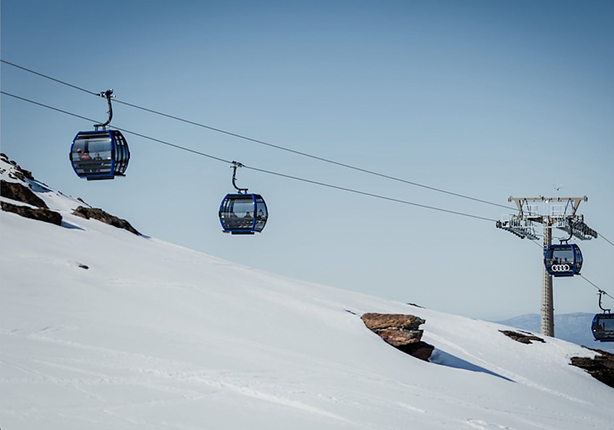 Sierra Nevada estrena nuevo telecabina: más asientos y seguridad para ...