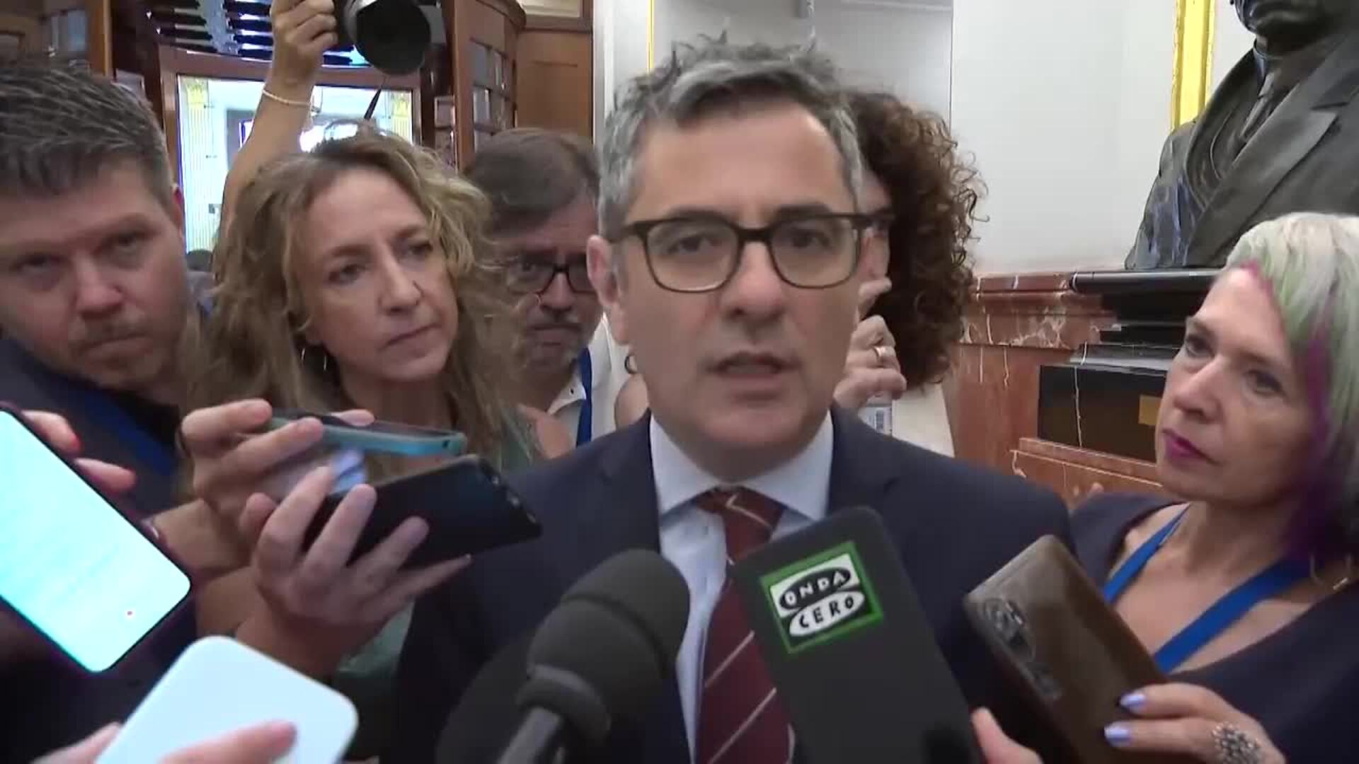 Bolaños destaca que la mayoría parlamentaria de la investidura "sigue ...