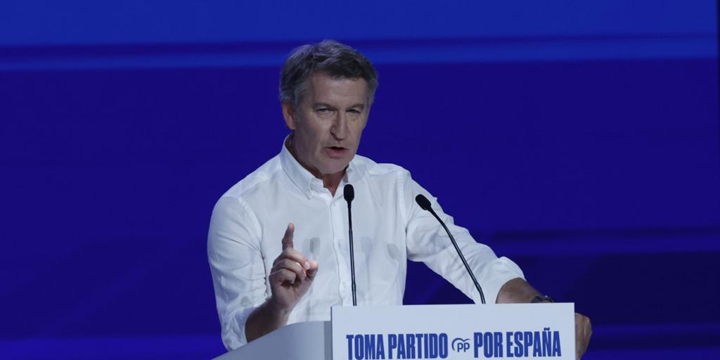 Feijóo se compromete a rescatar España tras ser aclamado como ...