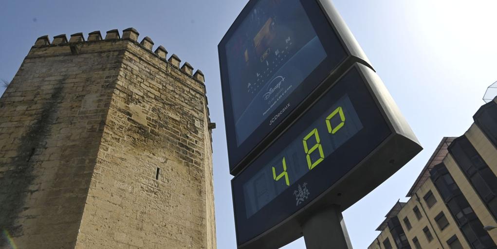 Córdoba capital roza los 44º y alcanza la temperatura más alta del año