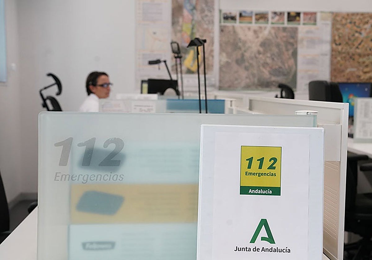 Un incendio de vegetación levanta una columna de humo en Huelva capital