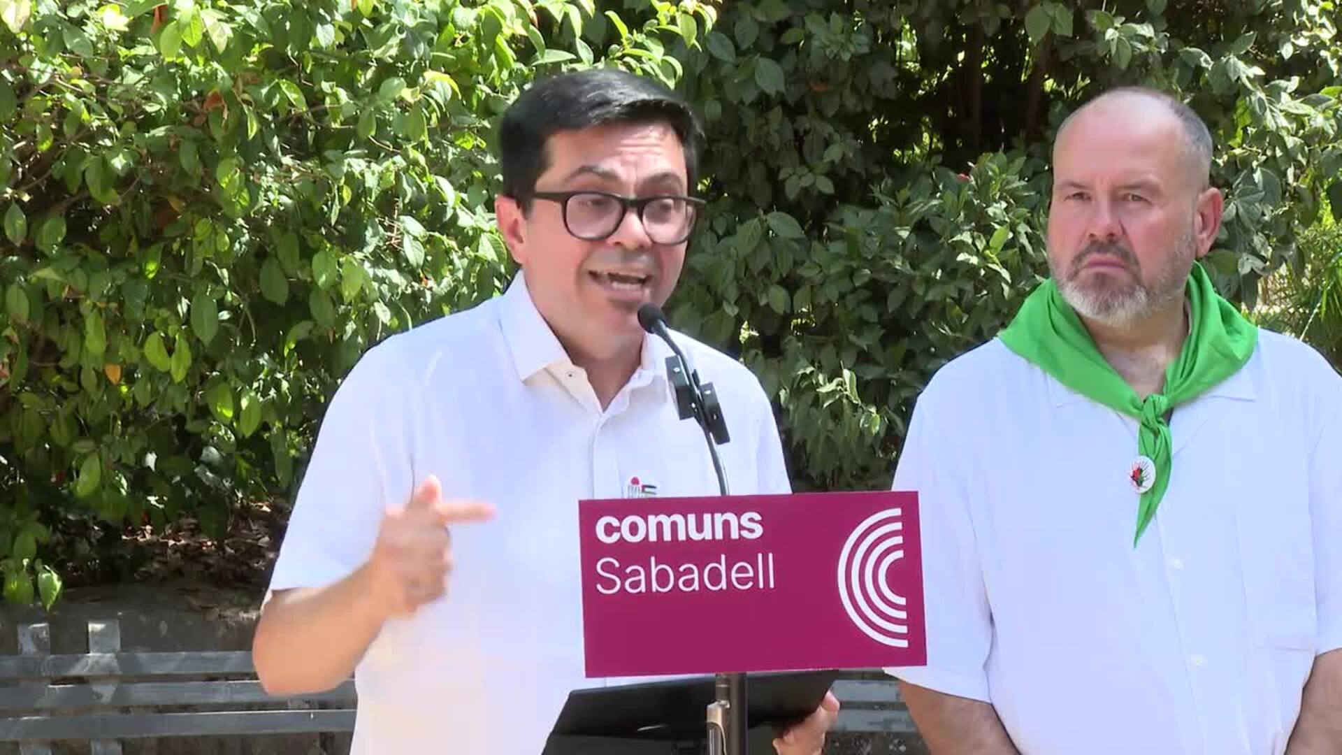 Pisarello (Comuns) exige a Bolaños el cese de compra de armas a Israel