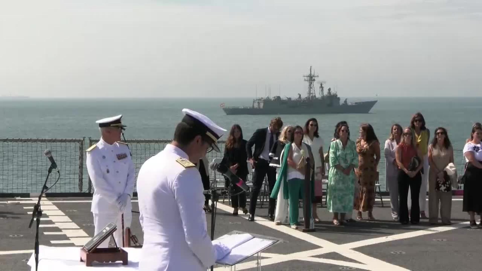 El almirante José Enrique Delgado Roig asume el mando de la Flota española