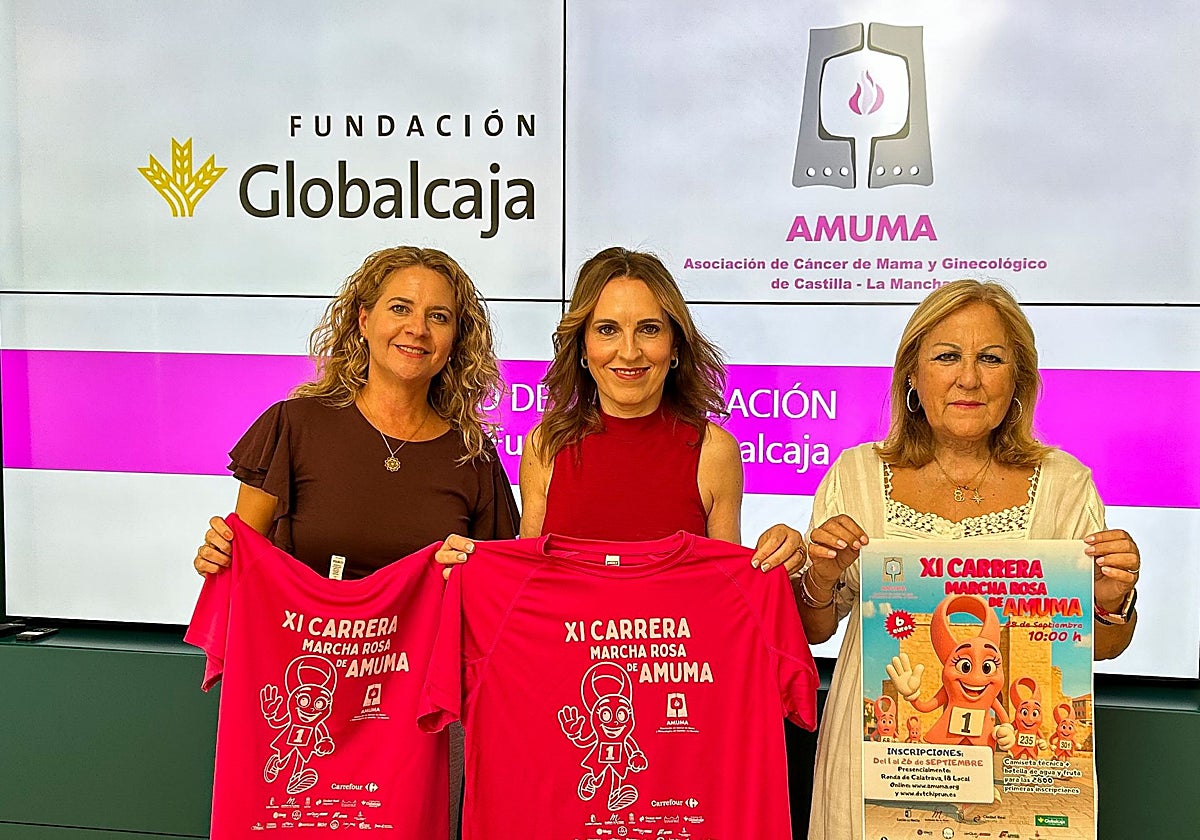 La Fundación Globalcaja respalda a 'AMUMA' en la XI Carrera Rosa en ...