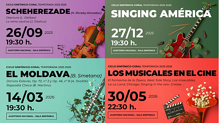 Grupo Talía presenta su nueva temporada de conciertos 2025/26 con ...