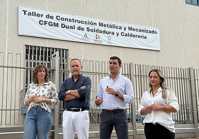 Dos Torres estrena centro de FP Dual con el apoyo de Junta y Diputación ...