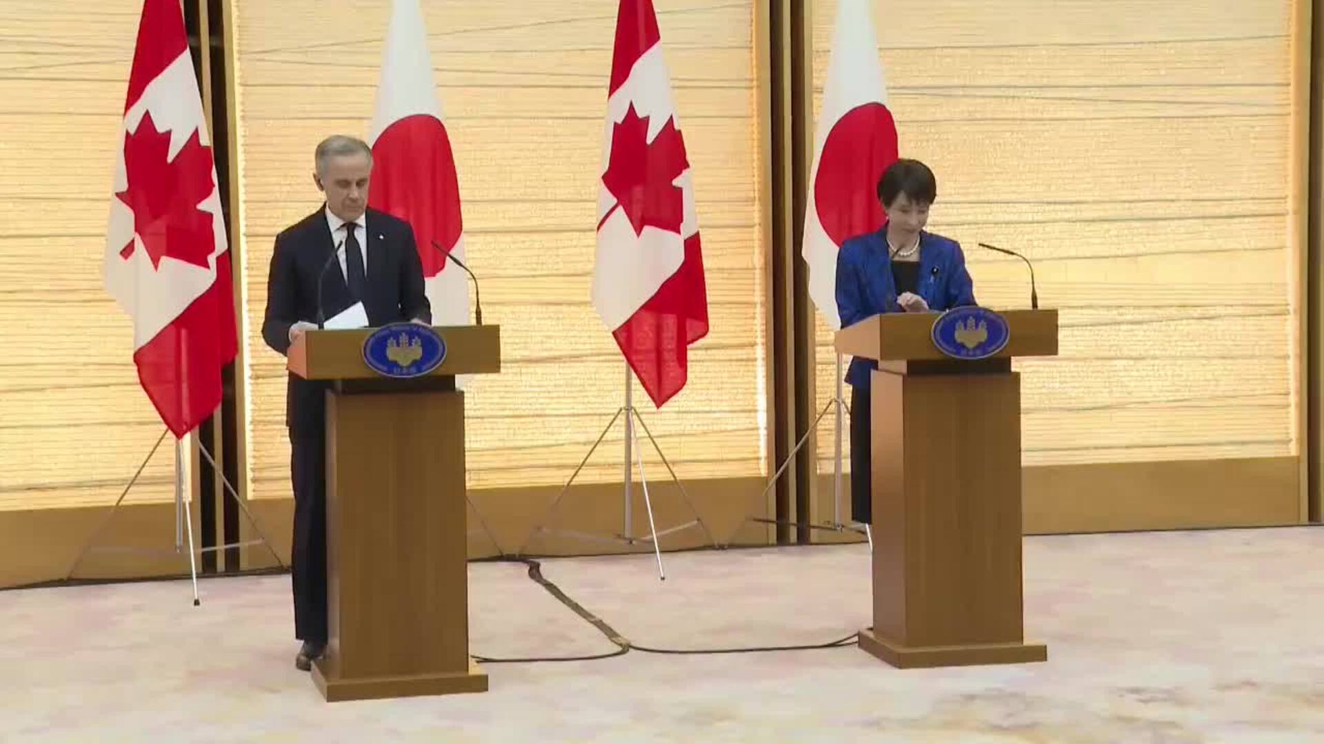 Carney se reúne con Takaichi en Tokio