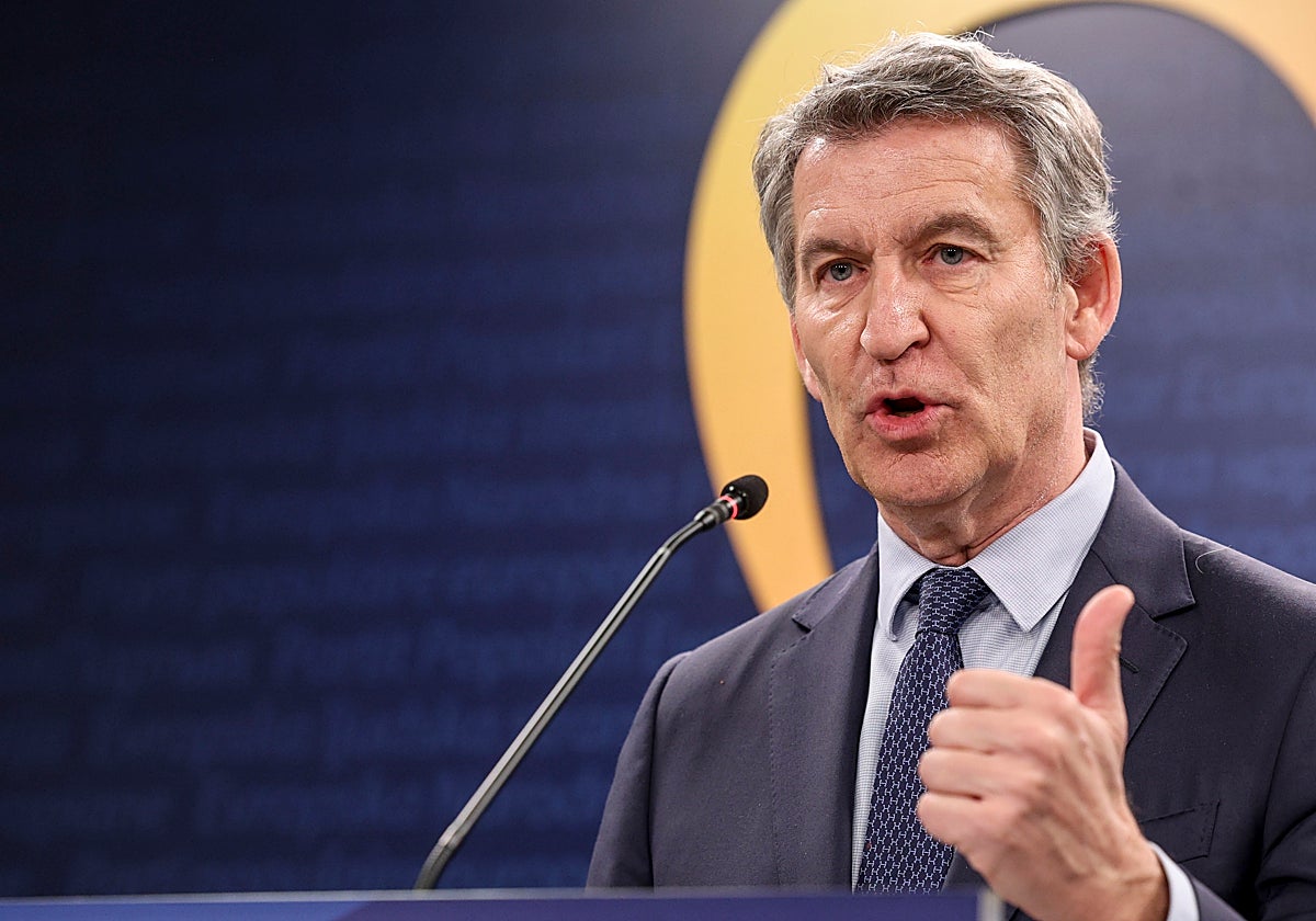 Feijóo ensalza a España en Bruselas frente al Gobierno de Sánchez ...