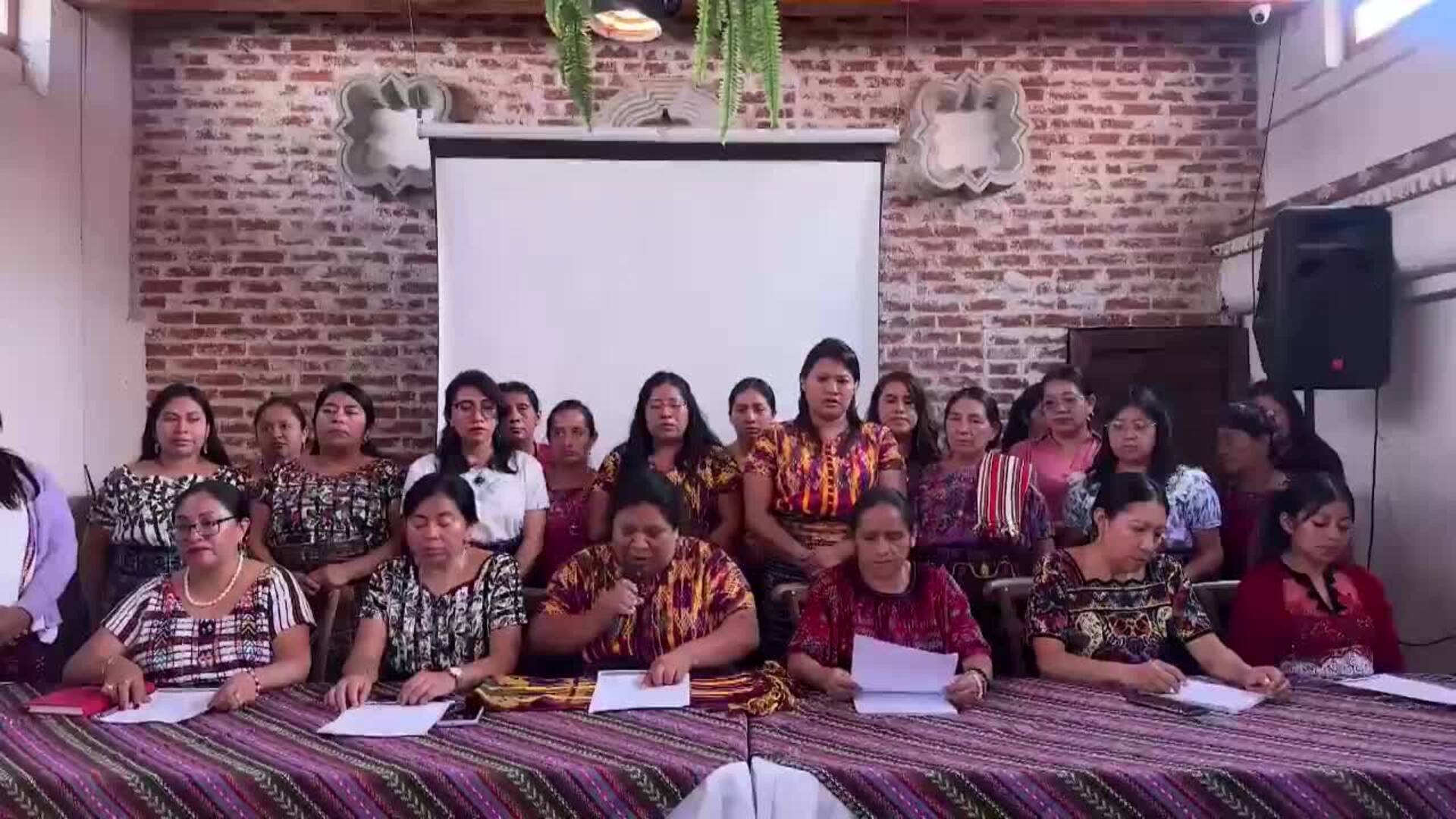 Mujeres indígenas exigen una justicia sin exclusión al nuevo fiscal ...