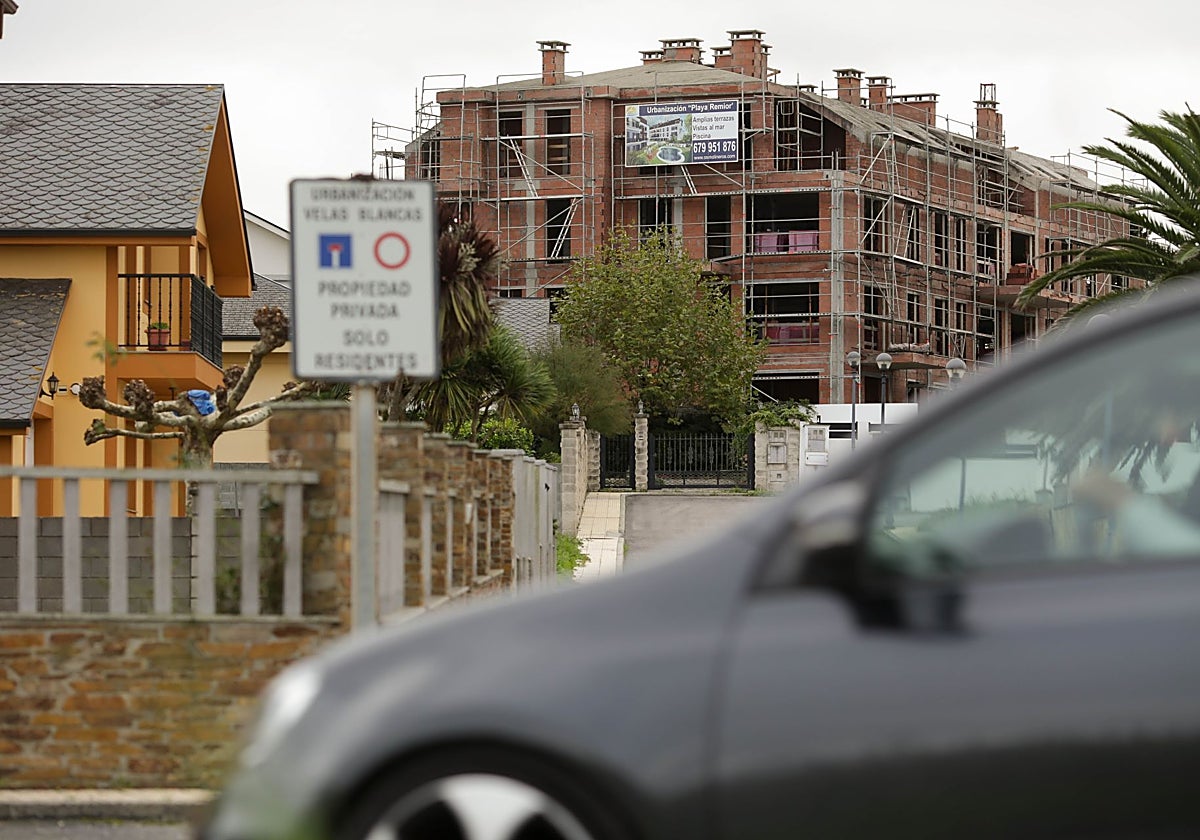 Los visados de nueva vivienda caen un 23% en la provincia de La Coruña