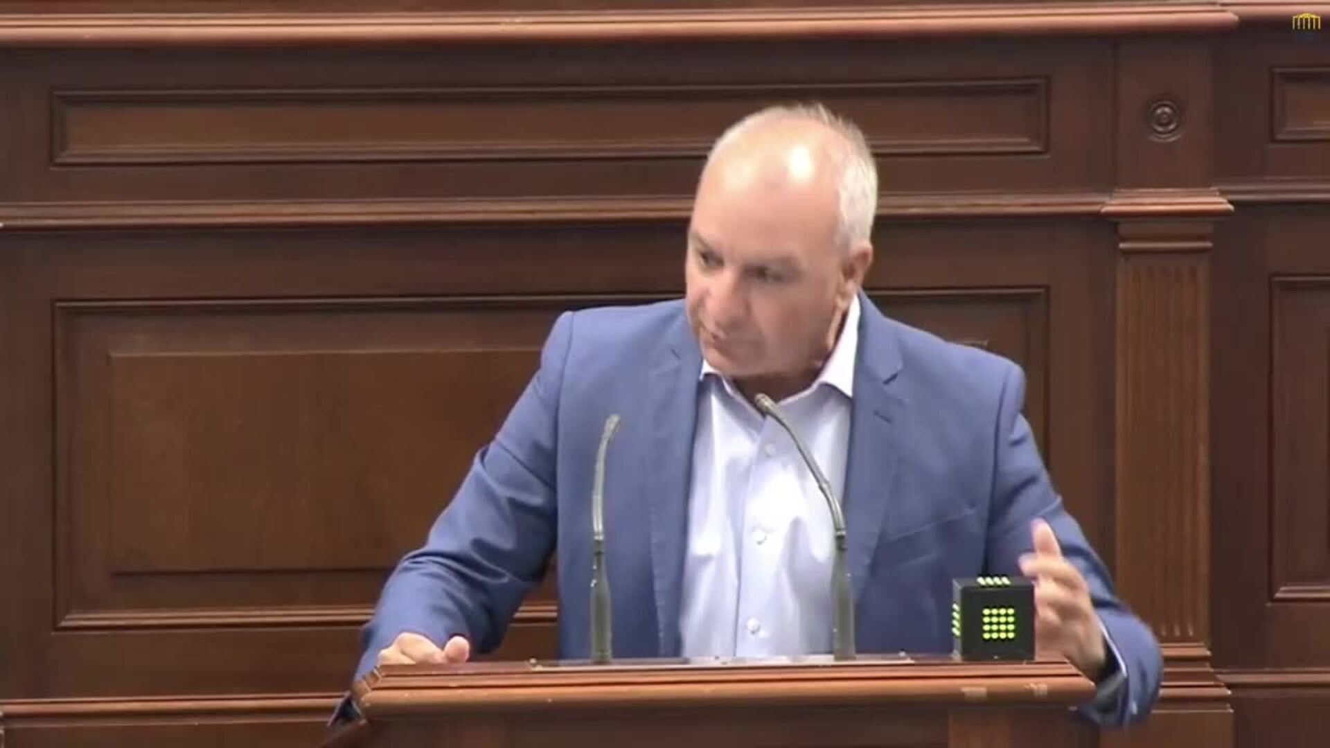 Luis Campos (Nueva Canarias) a Clavijo: "La demagogia se apoderó de su ...