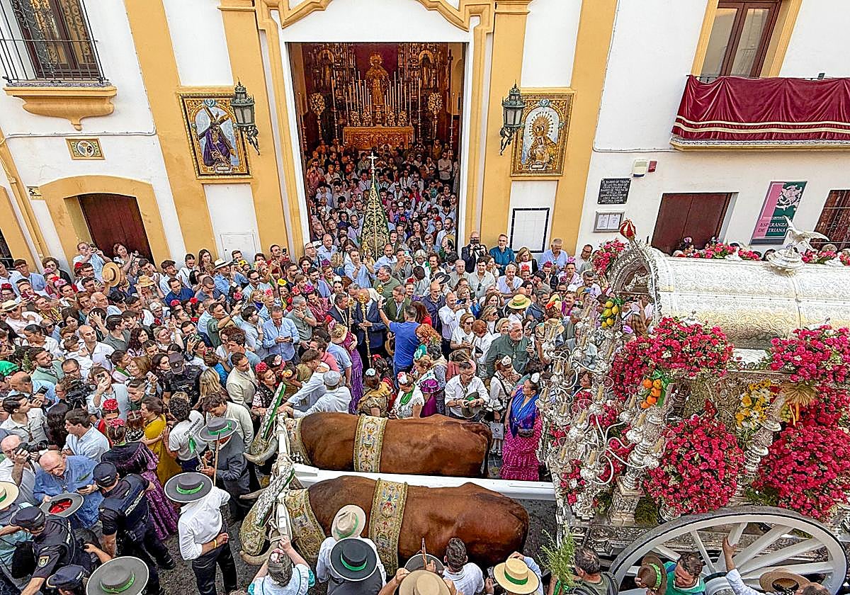 Así te hemos contado la salida de las hermandades del Rocío de Sevilla 2026