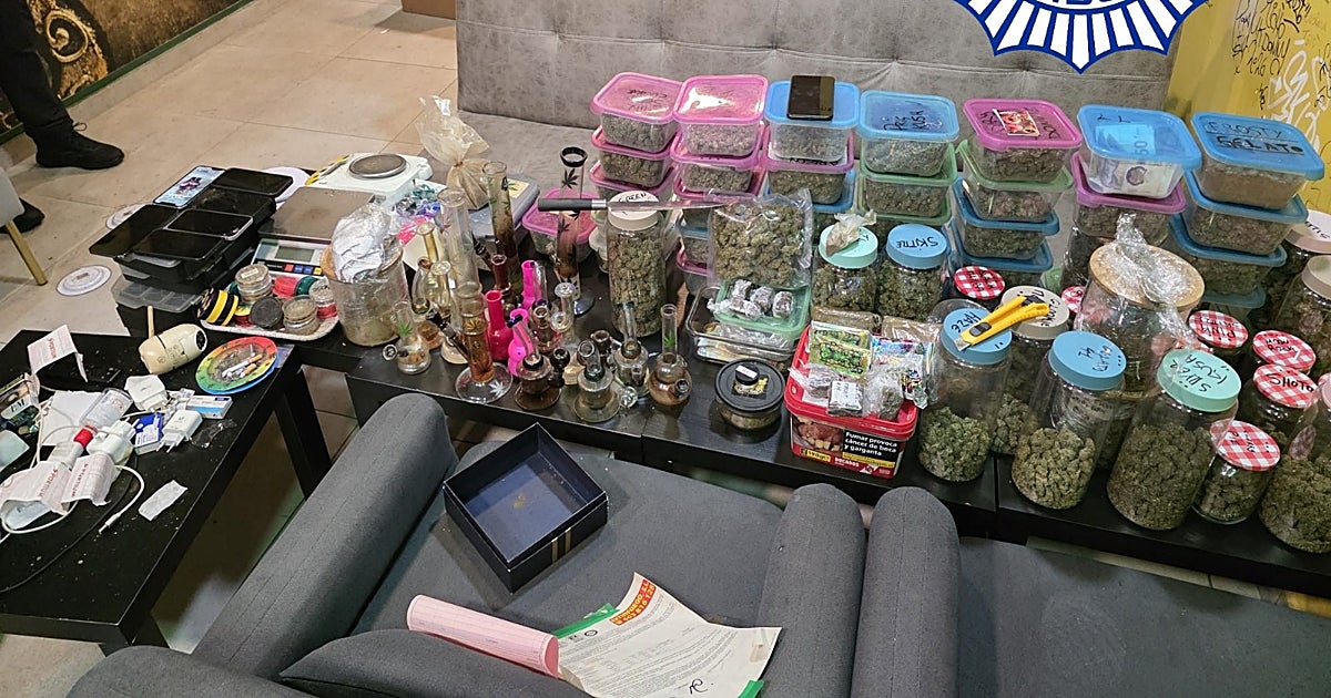 Clausuran un club cannábico en Benidorm con siete kilos de hachís y ...