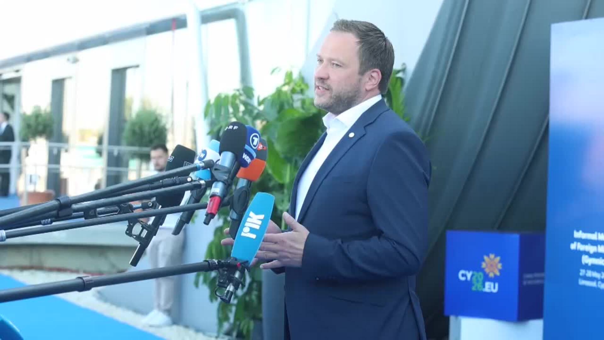 EU foreign ministers meet in Cyprus