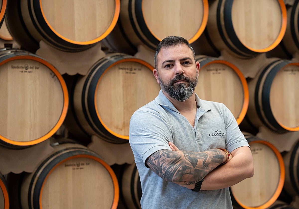 Rafael Cabello, gerente de Casknolia: «Cada barrica que exportamos ...