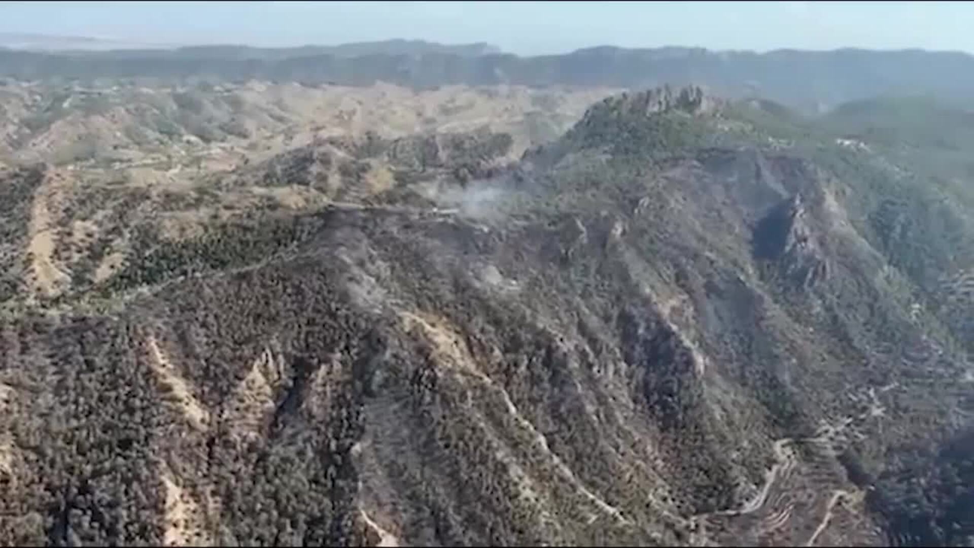 El incendio de Los Garres (Murcia) queda estabilizado