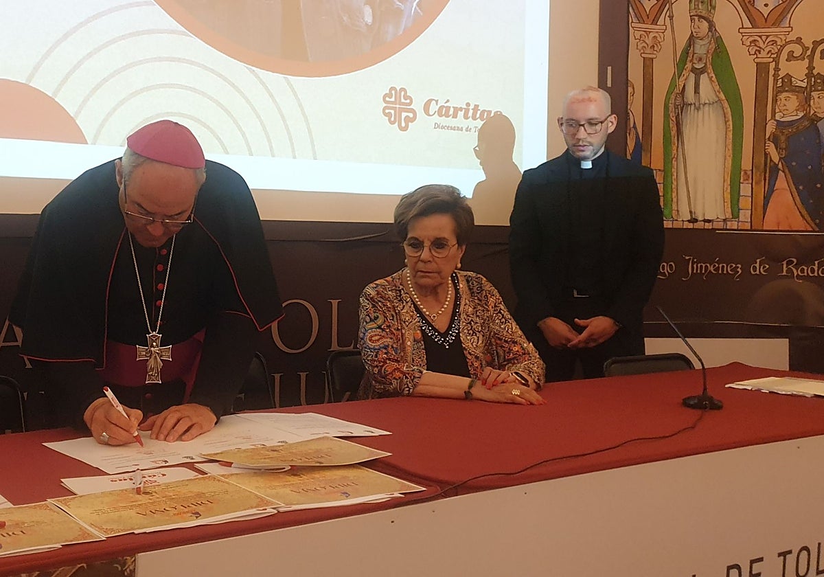 Cáritas Toledo agradece la «generosa» donación de la Esclavitud de ...
