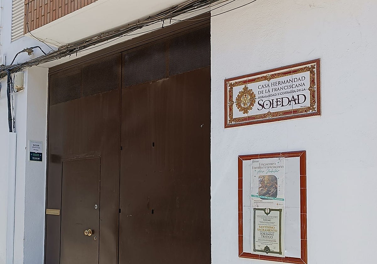 La cofradía de la Soledad de Córdoba compra el local de su casa de ...