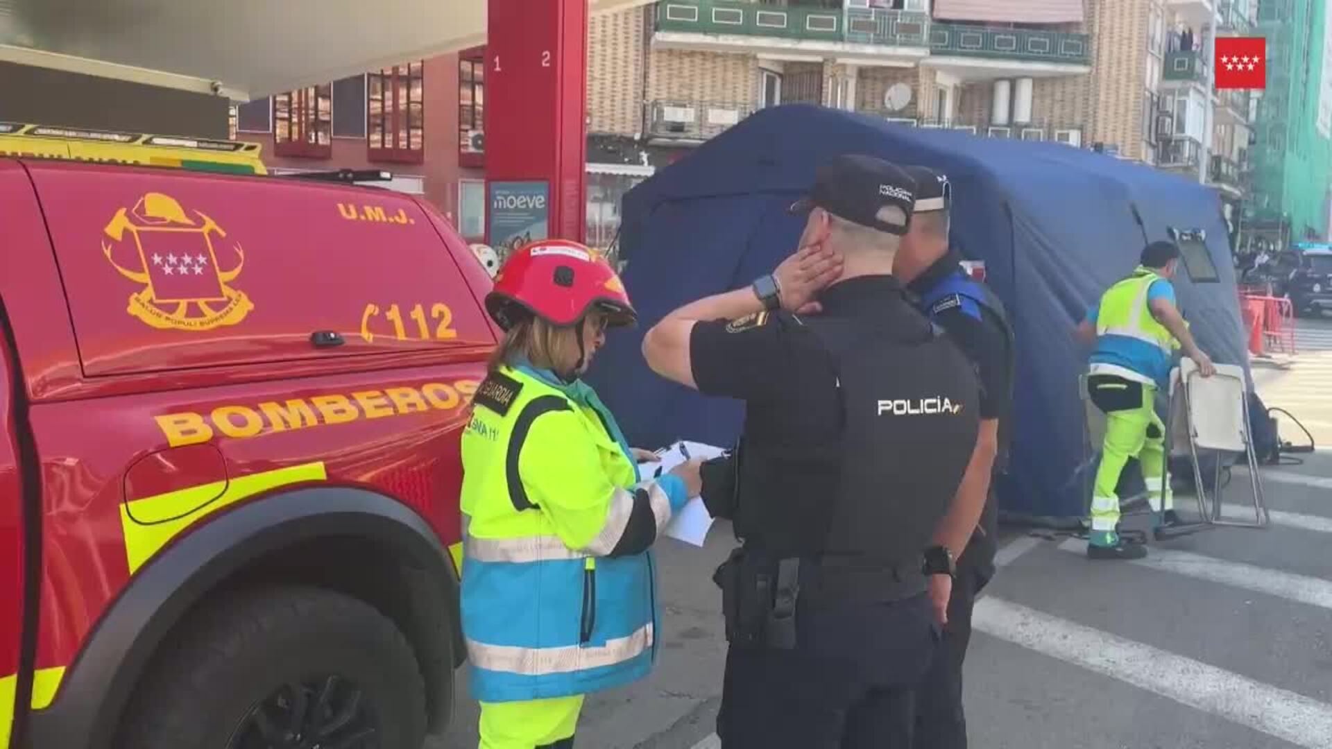 Ocho heridos leves por inhalación de humo en incendio de una vivienda ...